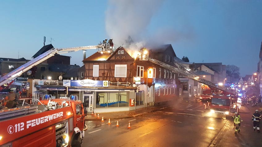 Brand In Buckeburg Heute